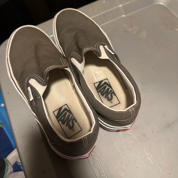 Vans | Shoes | Gray Vans | Poshmark
